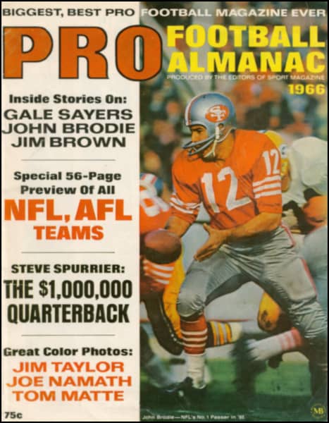 Old Magazines from NFL History – NFL Past Players