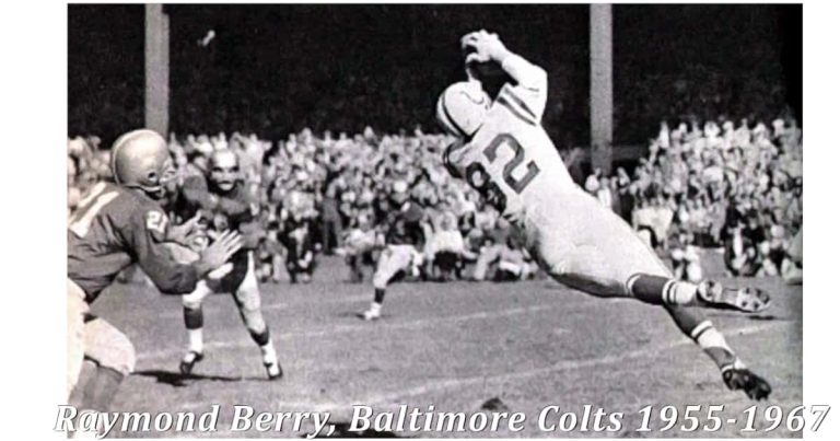 Colts Legendary Receiver Ray Berry - NFL Past Players